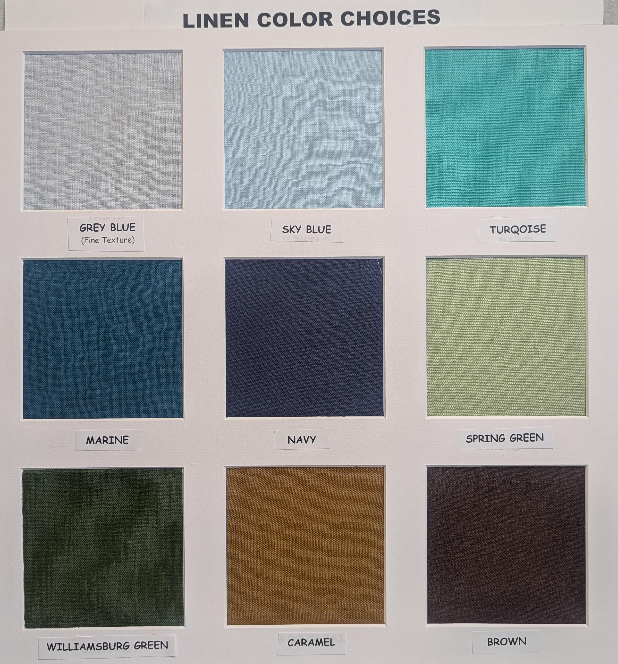 SINGLE STYLE LINEN Hand Wrapped Picture Matting 26 Colors - Etsy