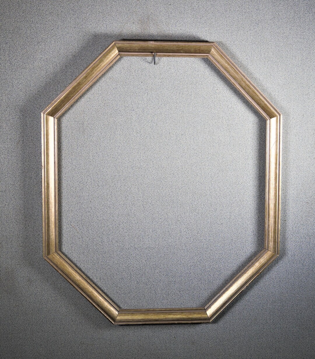 14x17 Octagon Frame (approximate Size) Vintage Light Gold With Optional ...