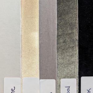 VELVET Picture Matting Hand Wrapped Double Mat Choice of Color Custom ...
