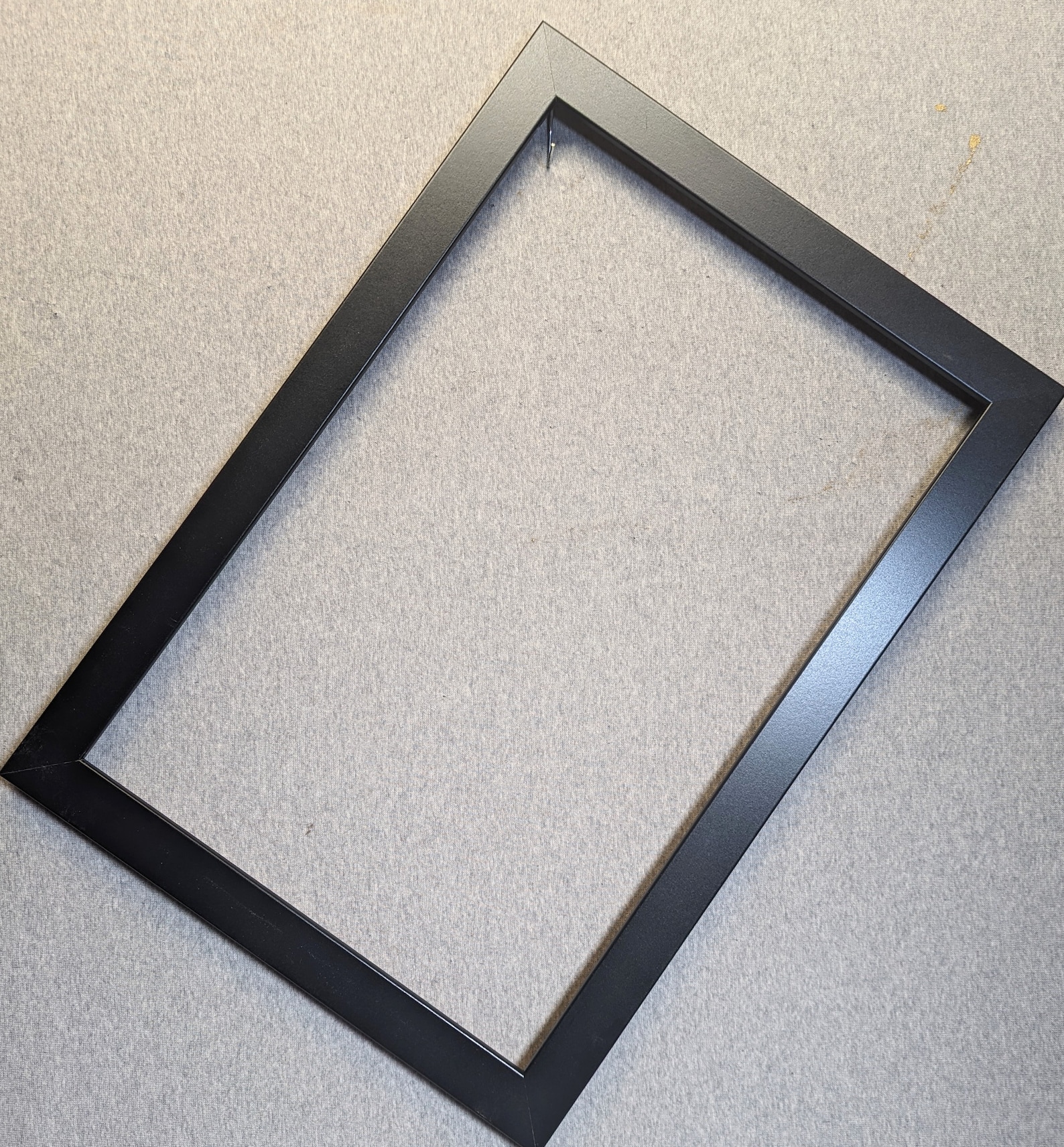 12x18 Frame **NEW** Black Simple Plain With Optional Glass and Custom ...