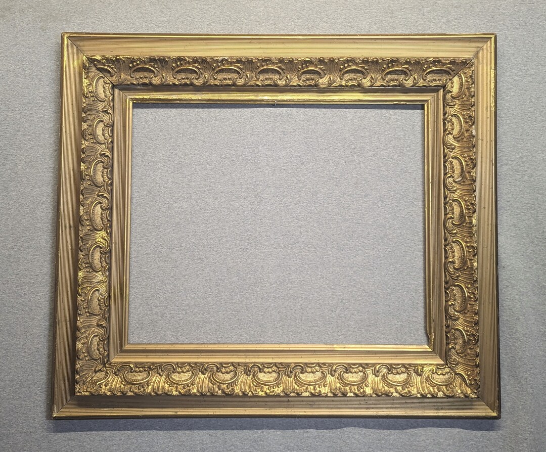 18x22 Frame (APPROXIMATE SIZE) Vintage Ornate Gold With OPTIONAL Custom ...