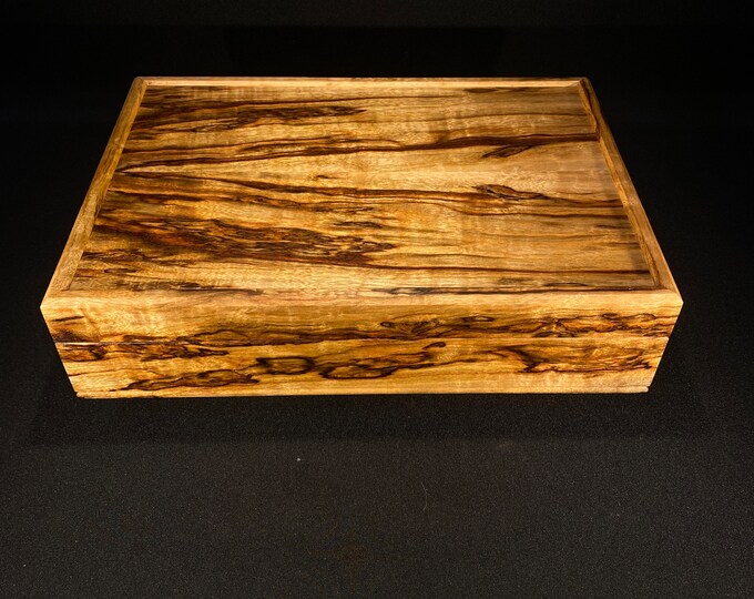 Document Box | Keepsake Box | Wood Box in Camphor Laurel - Etsy