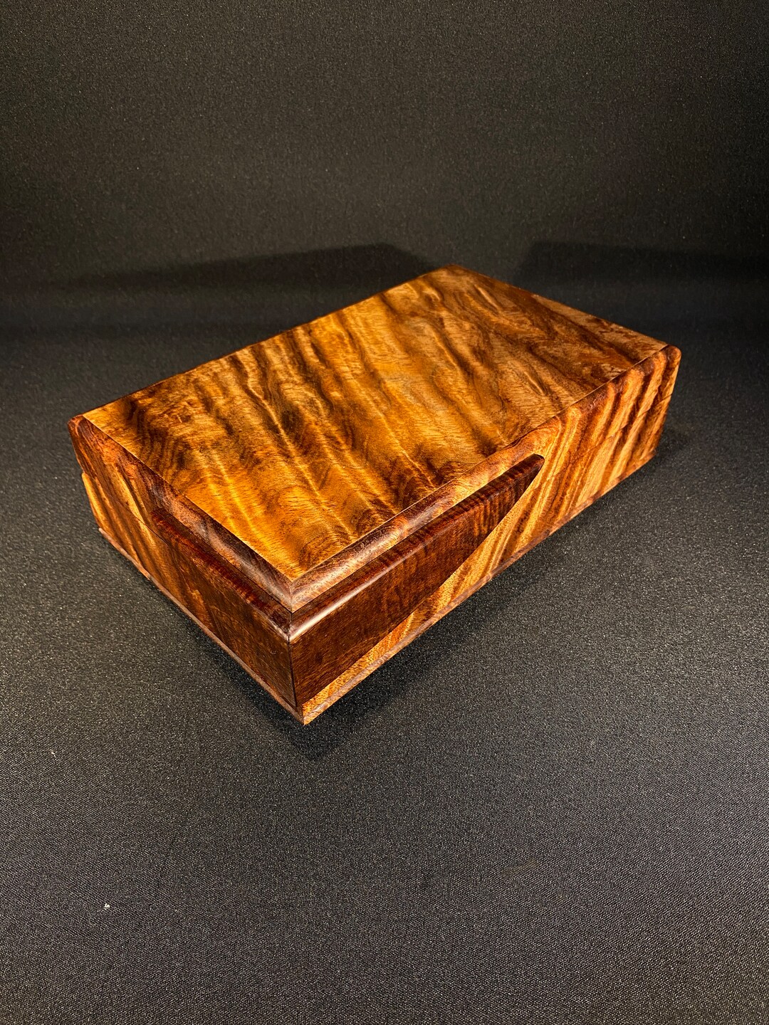 Keepsake Box Jewellery Box Valet Box Wood Box in Tasmanian Blackwood ...