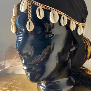 Destiny, Cowrie Shell Luxury Headpiece - Etsy