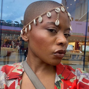 Destiny, Cowrie Shell Luxury Headpiece - Etsy