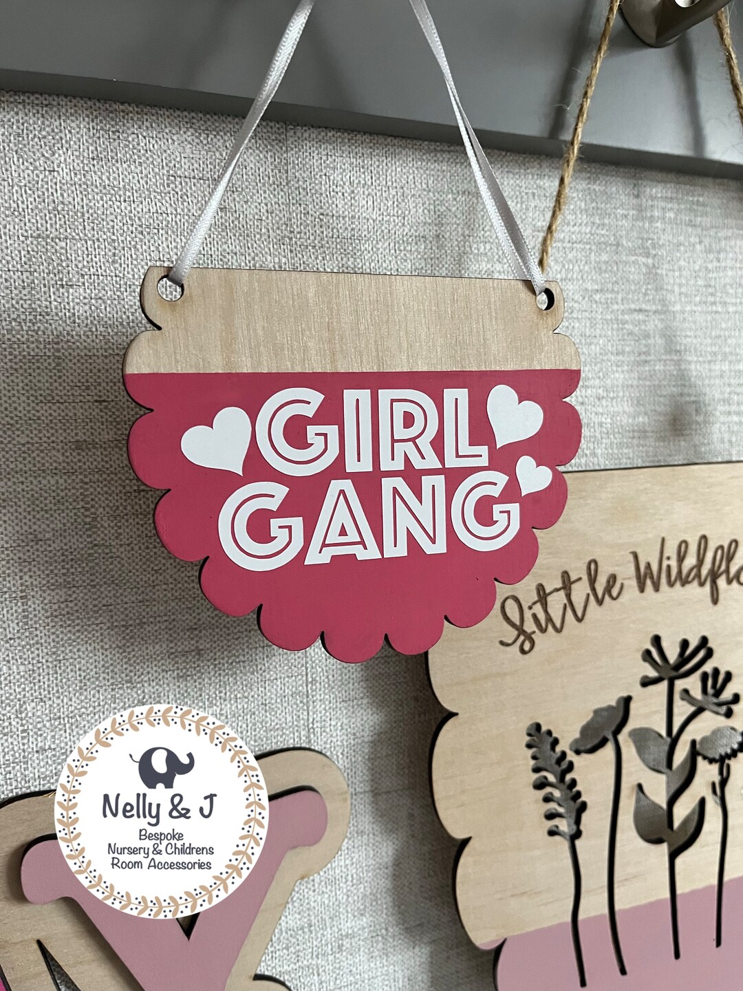Mini Signs Girl Gang Fun Girl Room Sign Nursery Decor - Etsy
