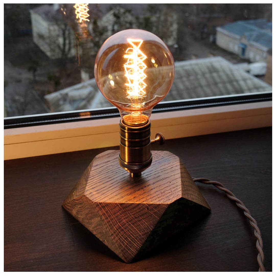 Retro Edison Lamp With Dimmer for Smooth Brightness Control.vintage ...