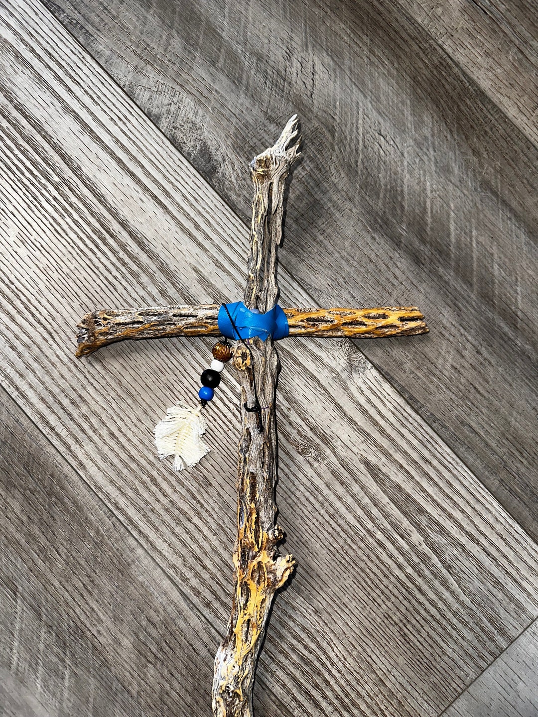 Cholla Desert Rib Cactus Skeleton Wood Cross Sonoran Desert Wall Art ...