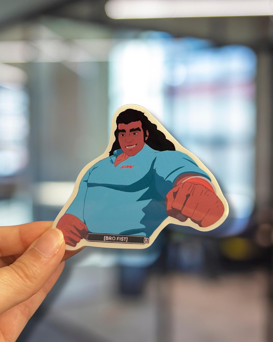 Dispatch Royd Sticker - Dispatch Royd Bro Fist Game Sticker - Etsy