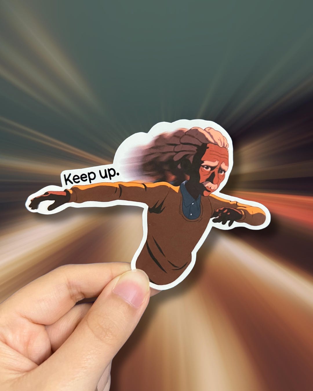 Dispatch Chase Sticker - Dispatch Chase Keep up Sticker - Etsy UK