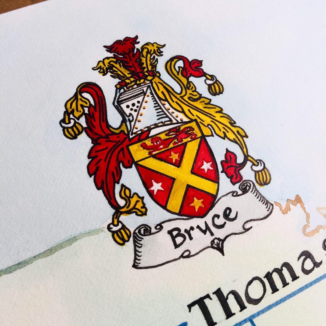 Custom Family Tree Family Tree Hand Writing Family - Etsy