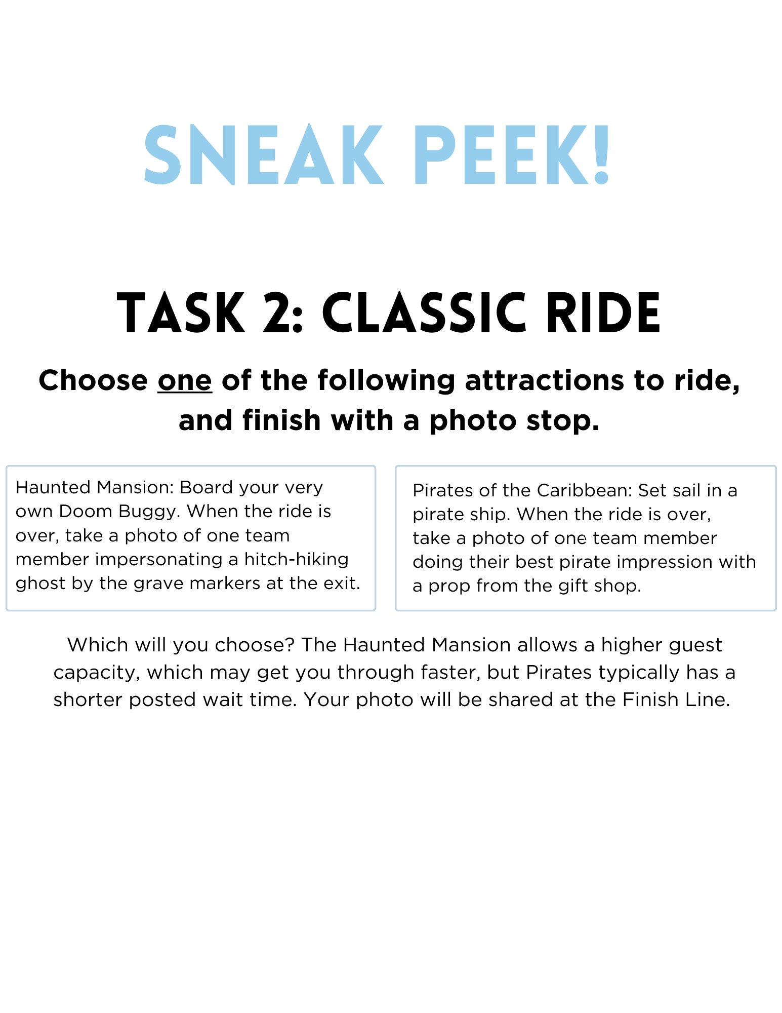 The Magical Scavenger Hunt Race - Complete Tasks and Ride Rides With ...