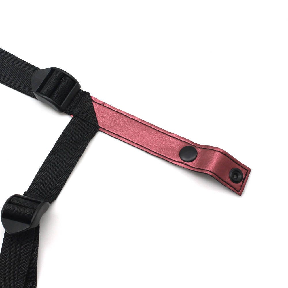 Rose Pink PU Leather Strap on Harness Strap on for Lesbians | Etsy