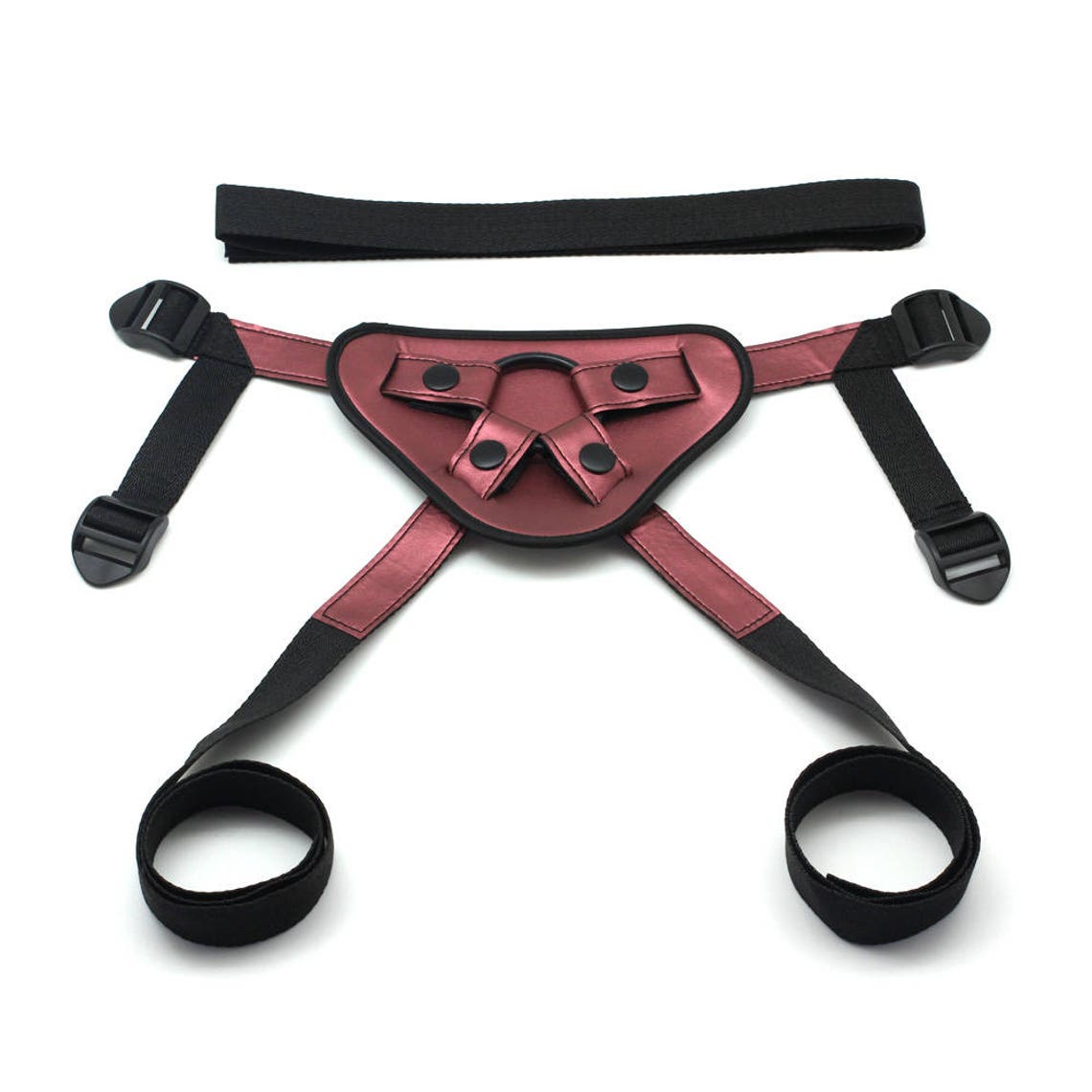 Rose Pink PU Leather Strap on Harness Strap on for Lesbians - Etsy