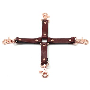 BDSM Hogtie Bondage Hogtie 4 Way Restraint Genuine - Etsy