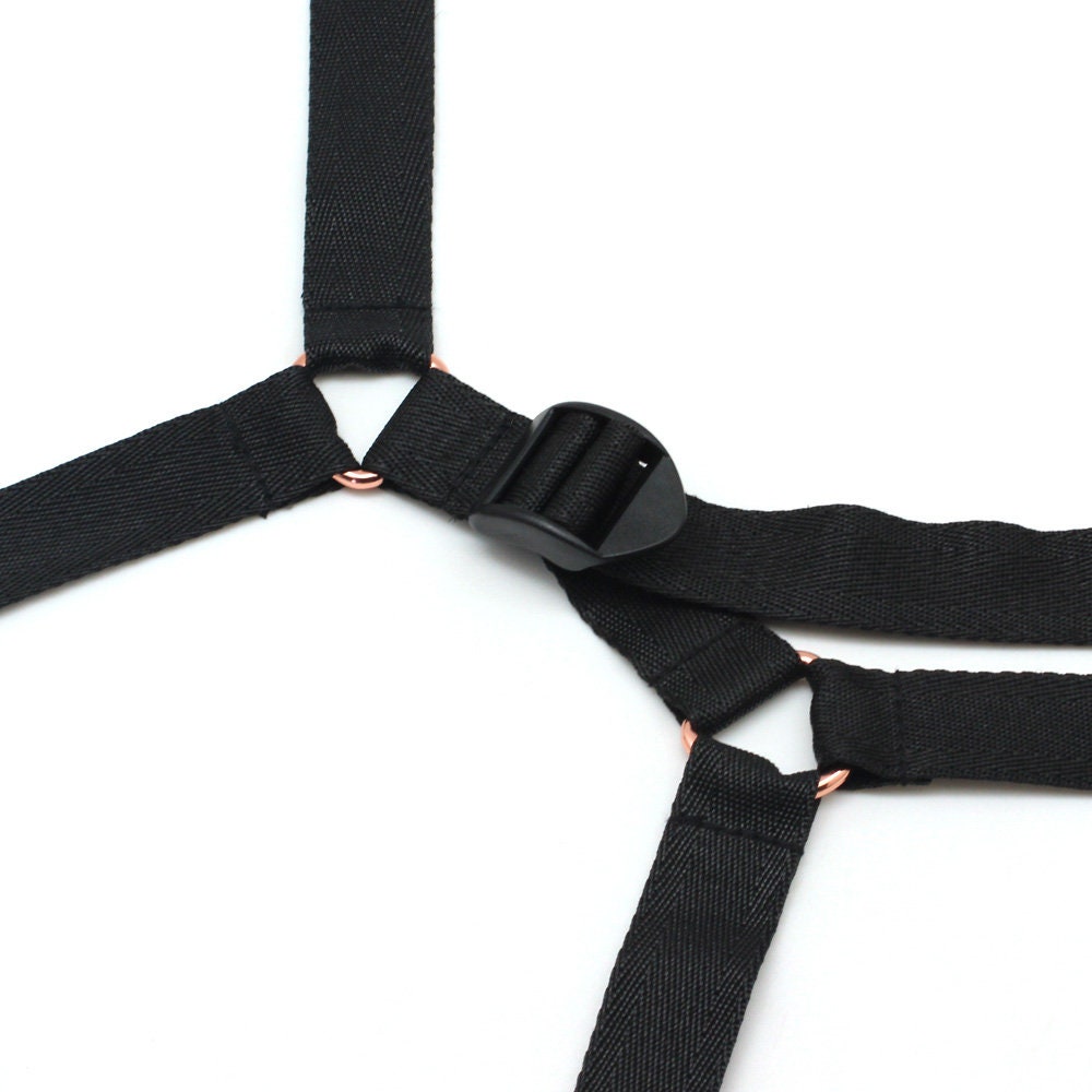 Under Mattress Nylon Restraint System With Rose Gold Metal - Etsy