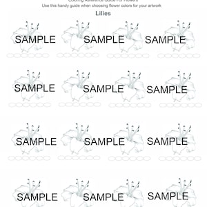 Coloring Book Companion - Reference Guide for Coloring Books - Flowers ...