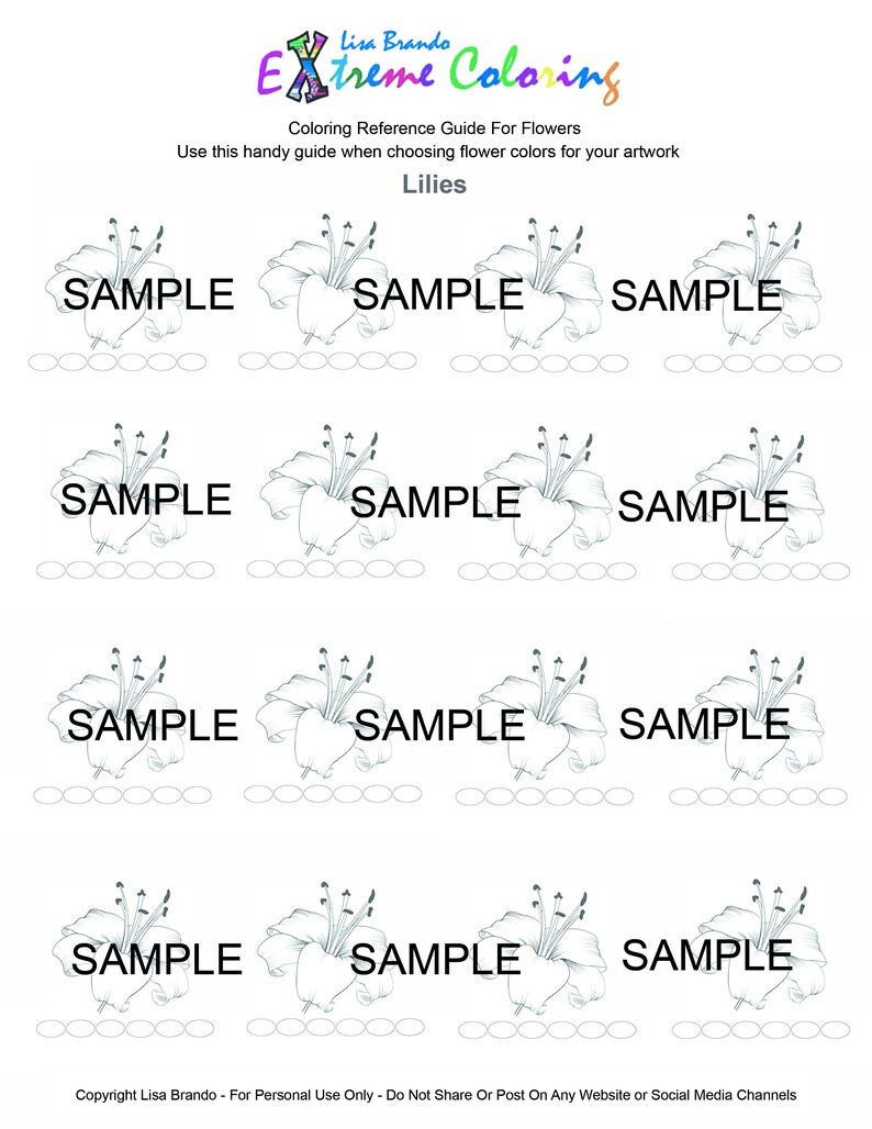 Coloring Book Companion Reference Guide for Coloring Books - Etsy