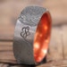 Actual Fingerprint | Couples Ring, Forever Heart, Promise Ring ...