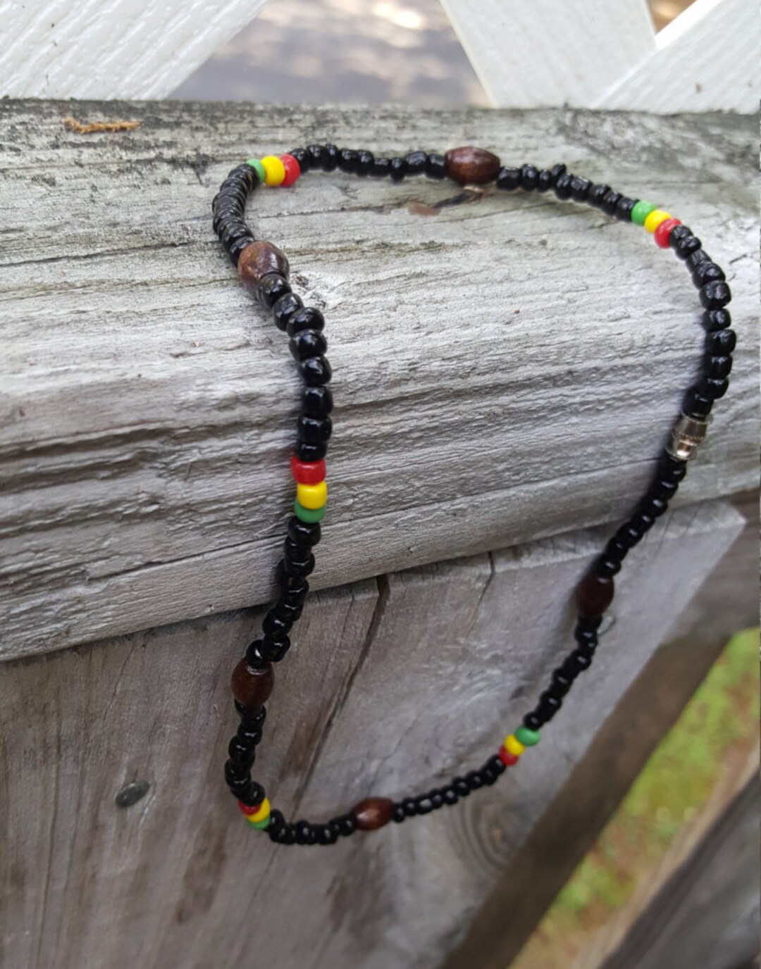 Rasta Necklace, Rasta Jewelry, Choker, Chain - Etsy