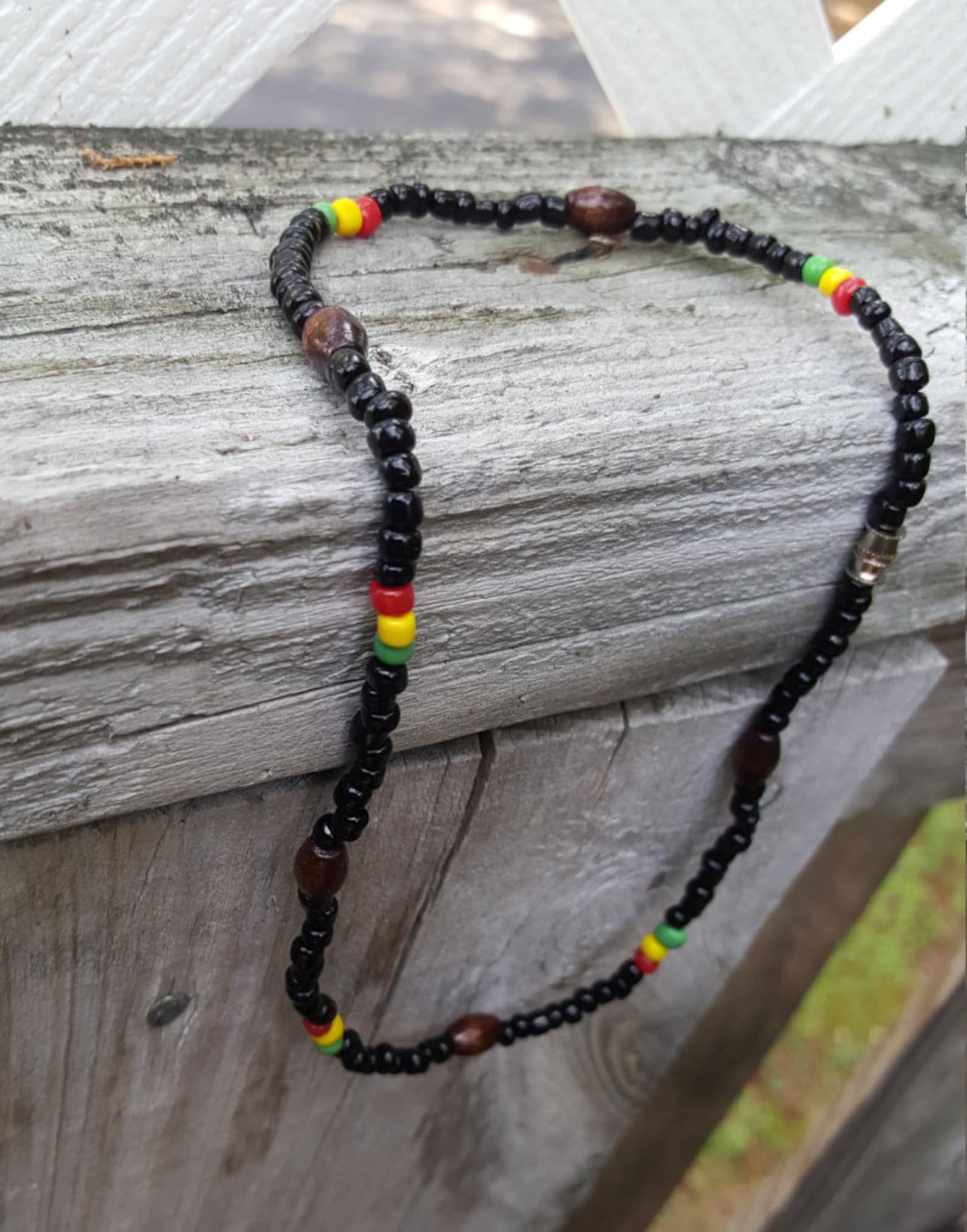 Rasta Necklace, Rasta Jewelry, Choker, Chain - Etsy