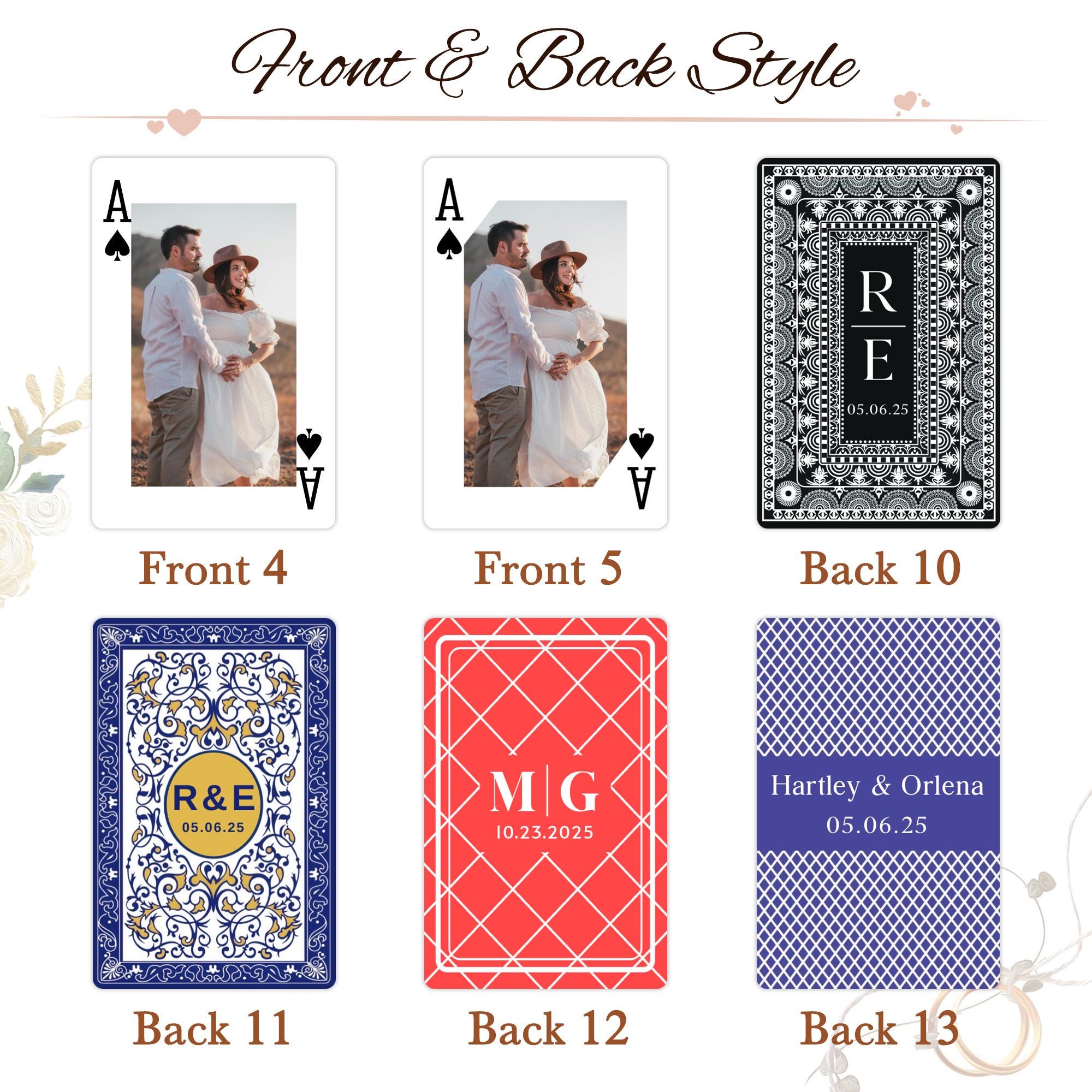 Custom Deck of Playing Cards With Photo Case: Ideal Christmas Gift for ...