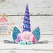 Unicorn Headband, Magical Purple Turquoise Aqua Pink Unicorn Headband ...