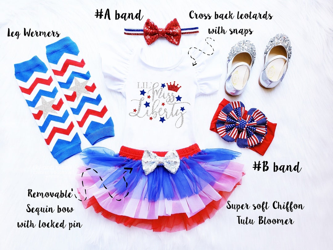 Miss Liberty 4th Birthday Outfit: Tutu Bloomer Set - Etsy