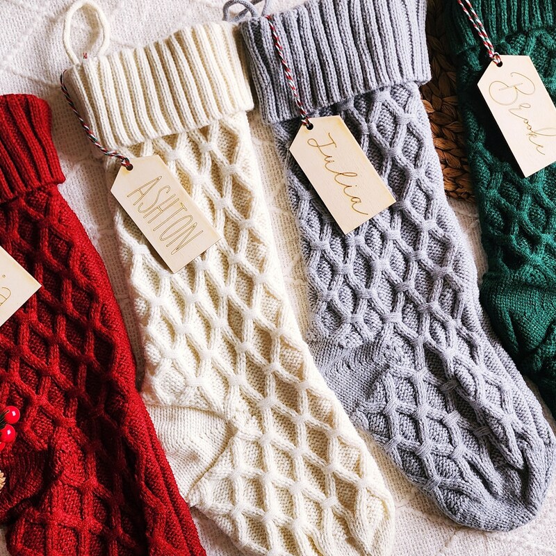 Knit Stockings - Etsy