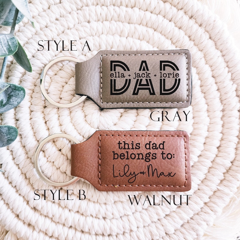 Dad Key Chains - Etsy