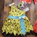 Prehistoric Cave Girl Costume Dress With Headband Caveman Costume - Etsy