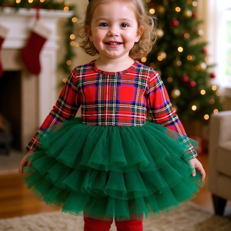 Tartan Dress 3t - Etsy