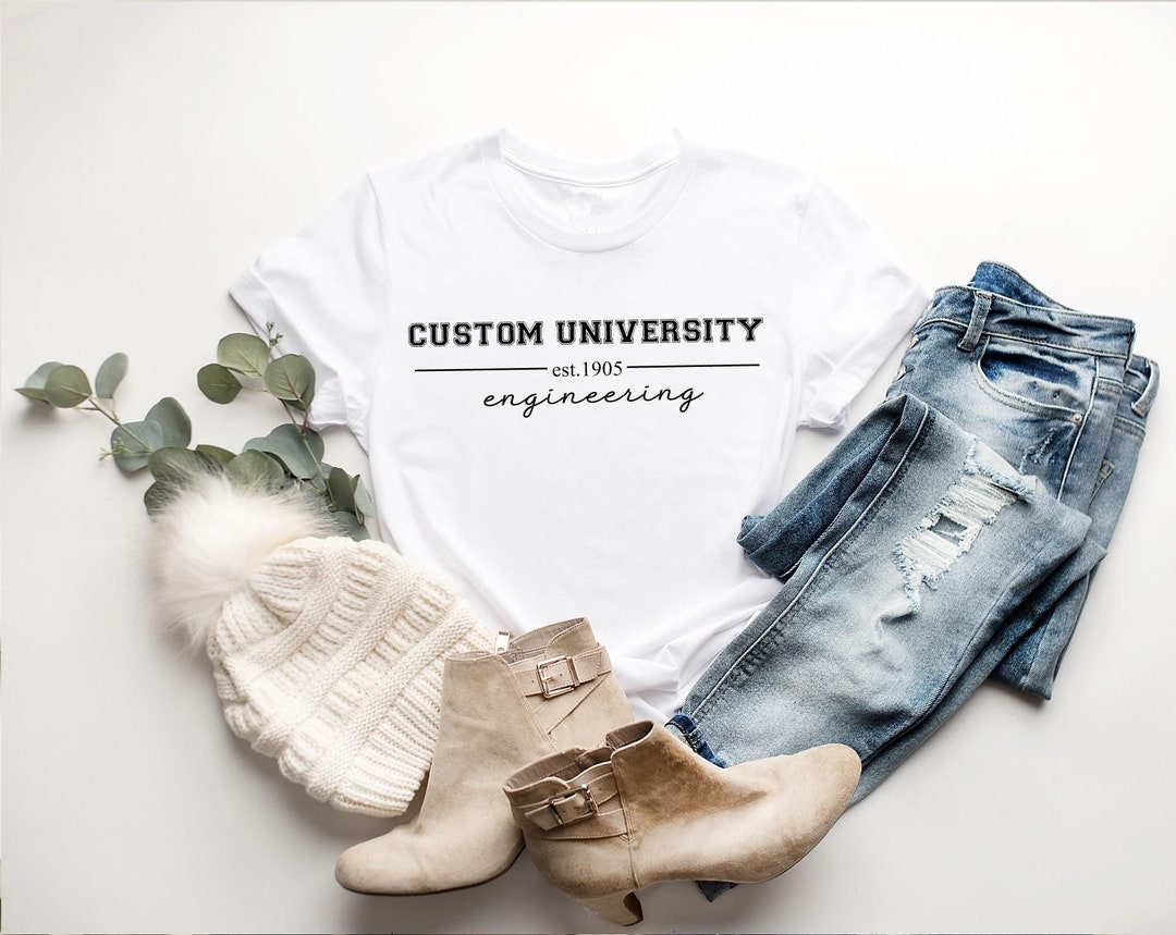 Custom University Sweatshirt Custom University Shirt Personalized ...