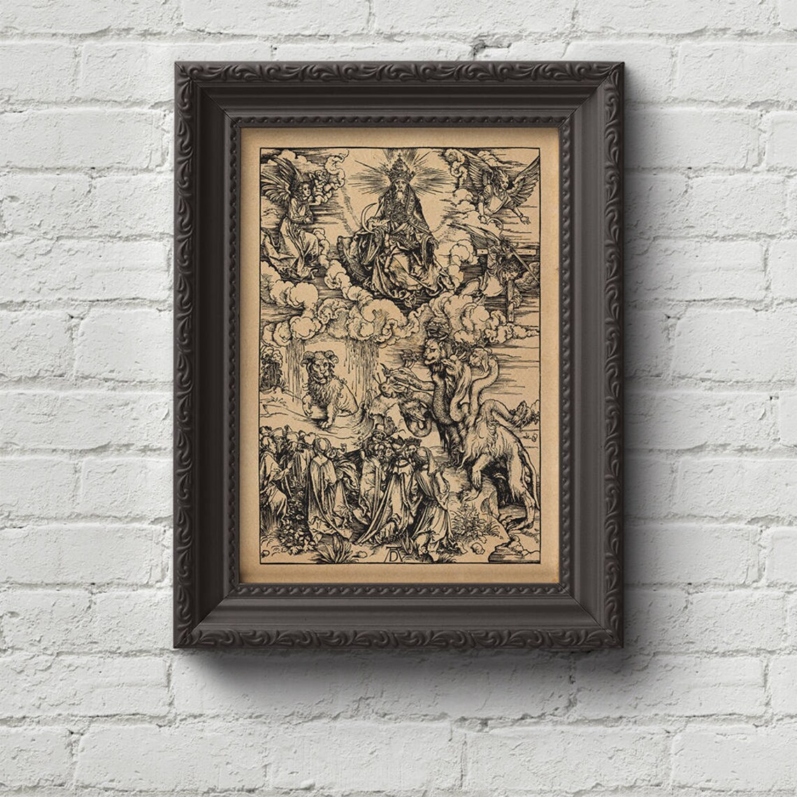 Sea Monster and the Beast Albrecht Durer Print Wall Art - Etsy