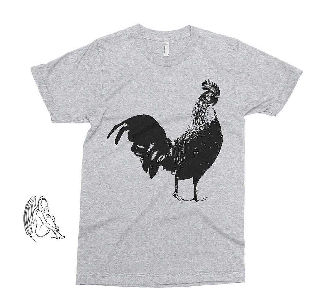 Rooster T-shirt, Tee, Animal, Animals, Bird, Birds, Urban, Hipster ...