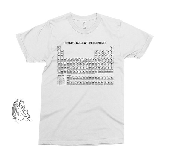 Periodic Table of the Elements T-shirt Tee Science | Etsy