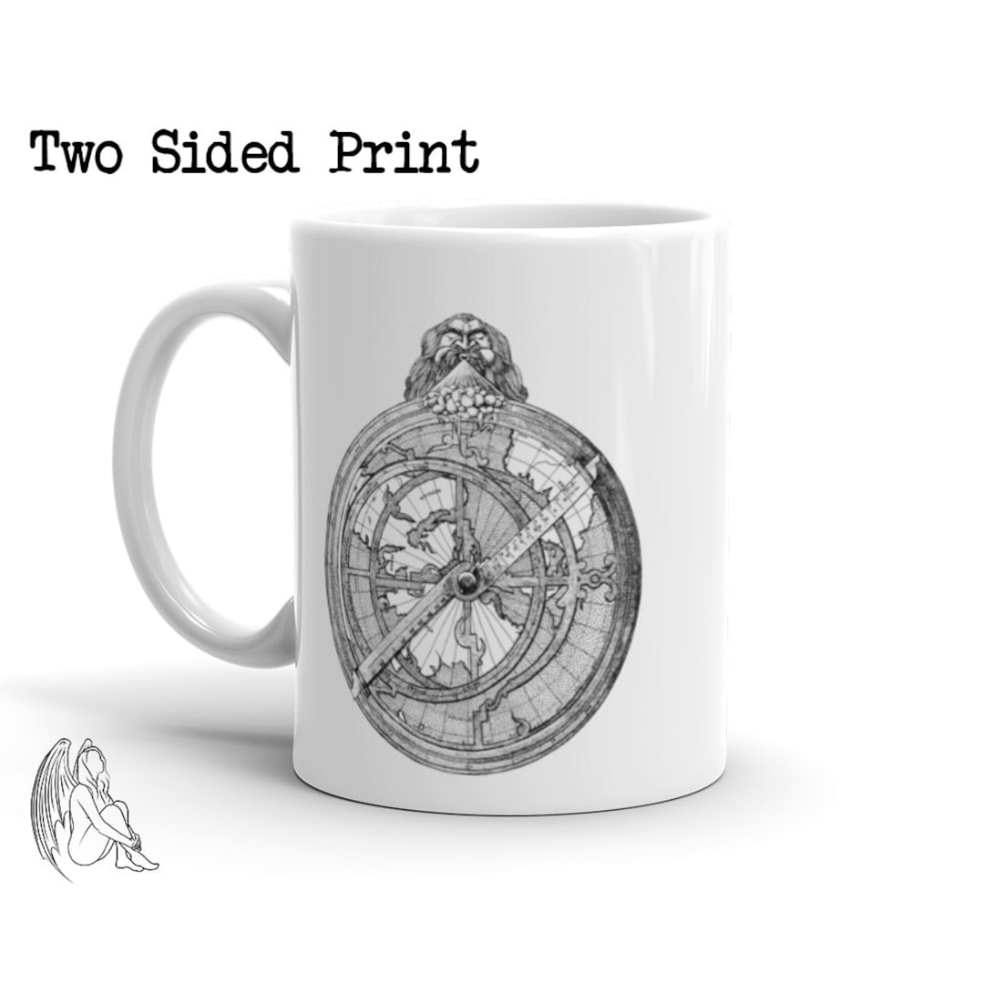 Astrolabe Coffee / Tea Mug, Astronomy, Navigation, Astrology, Science ...