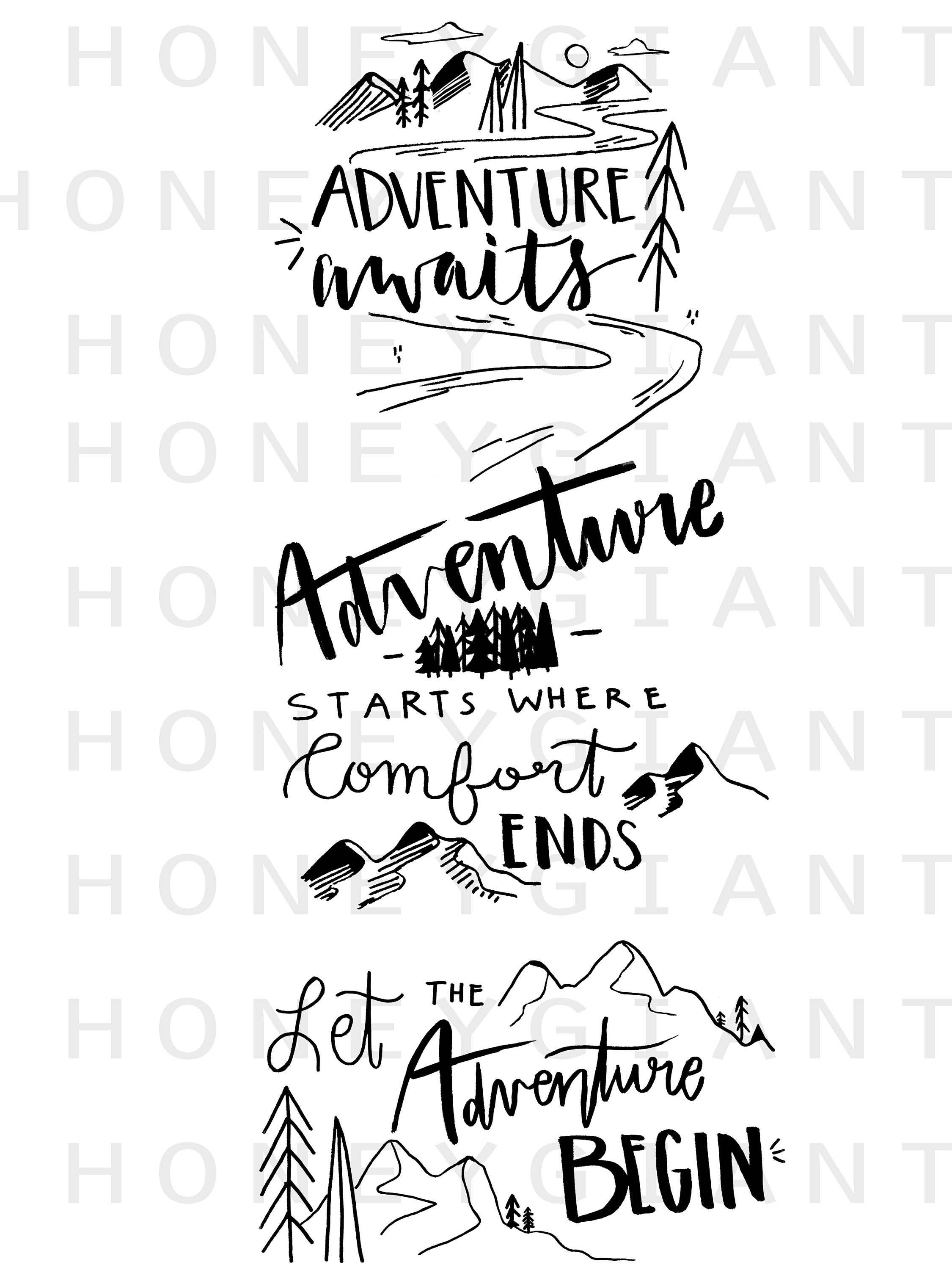 Adventure Clip Art | Etsy