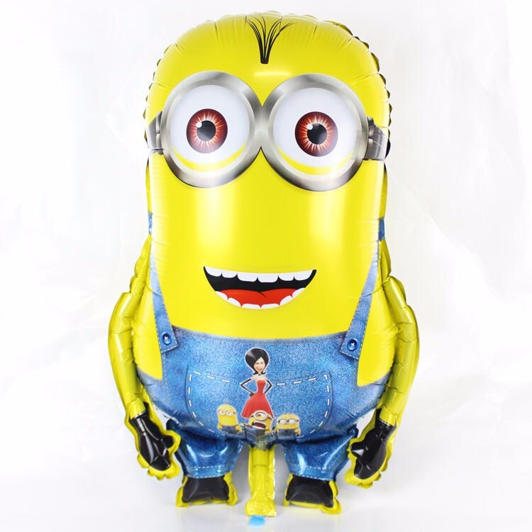 1pcs Lot 9265cm Minions Balloons Big Large New Year Helium Etsy
