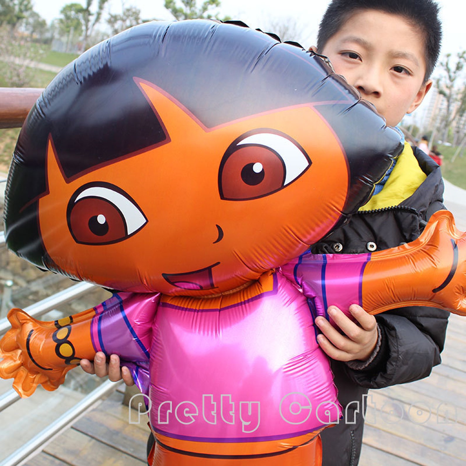 Oversize 11070CM foil Balloons Dora the Explorer balloon for | Etsy