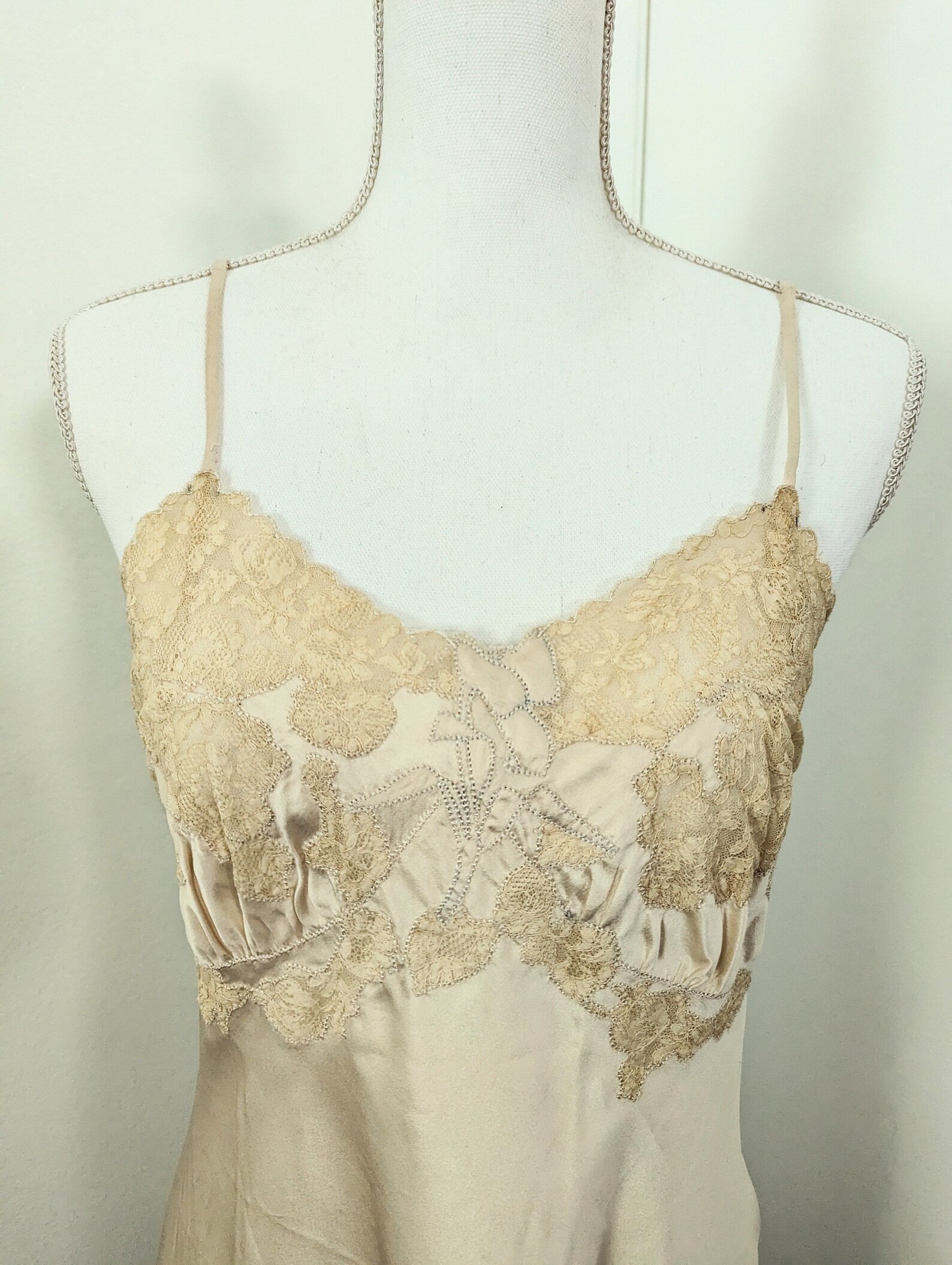 Vintage Satin Slip - Etsy
