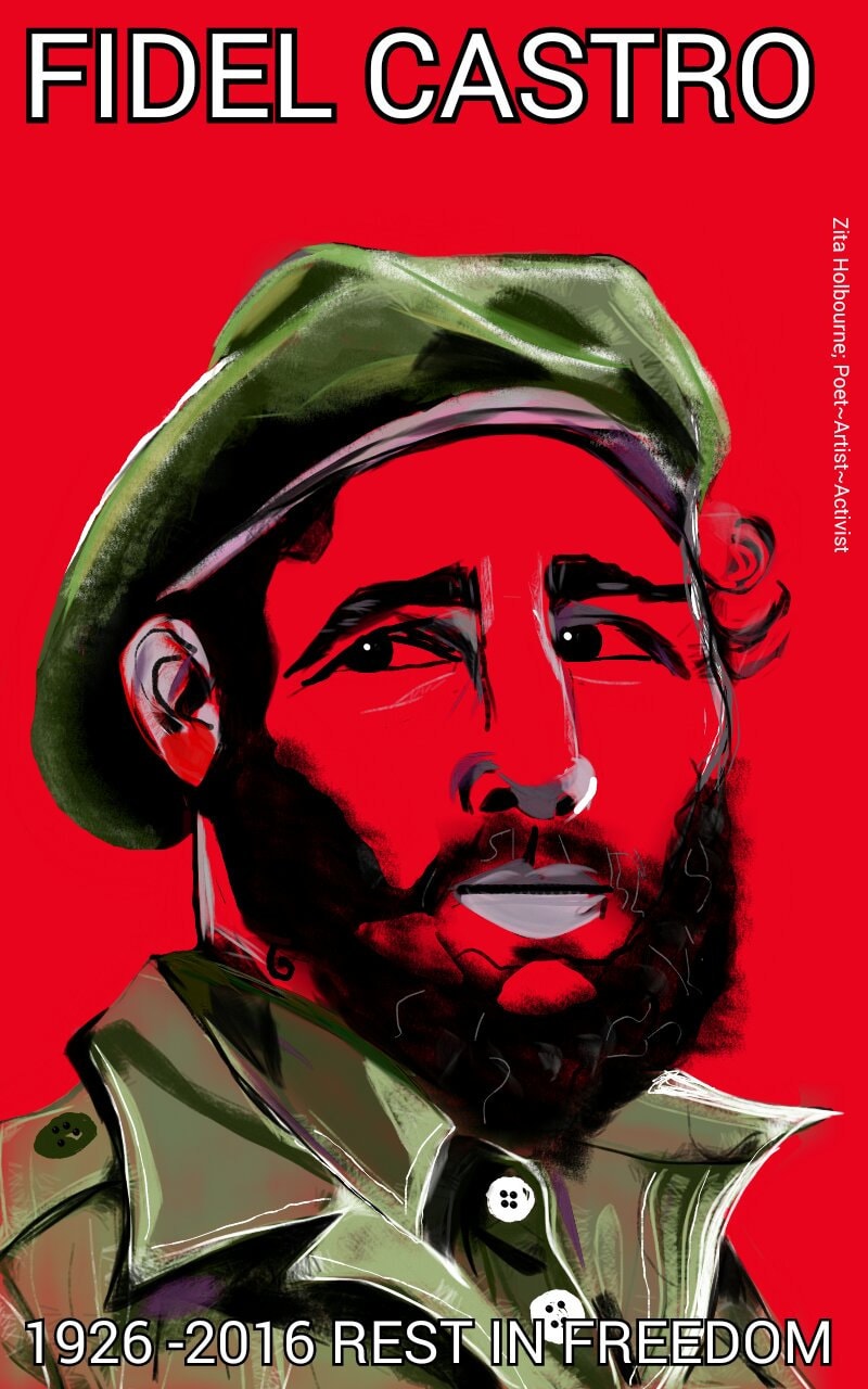Fidel Castro Poster