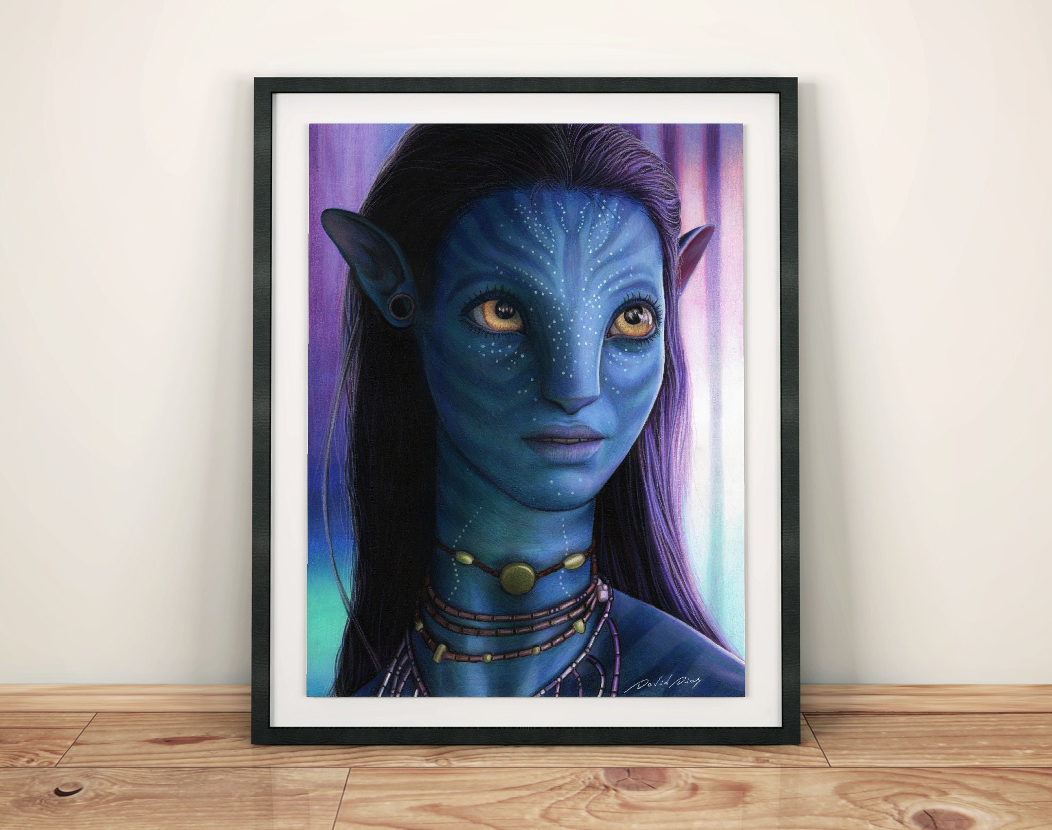 Neytiri - Avatar The Way Of Water- High Quality Premium Matte Vertical ...