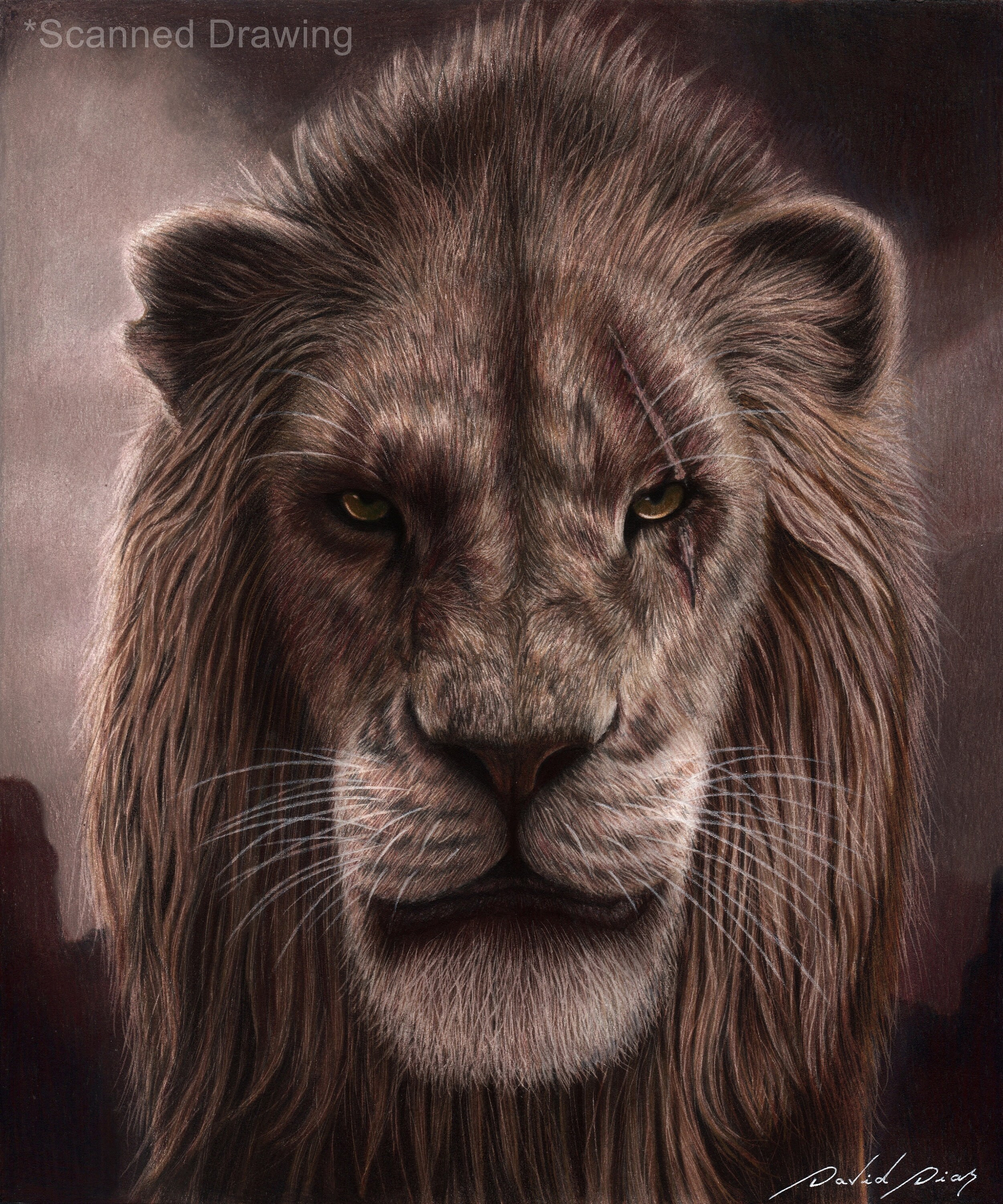 Art & Collectibles Lion King Simba Handmade A4 Digital Print Prints ...