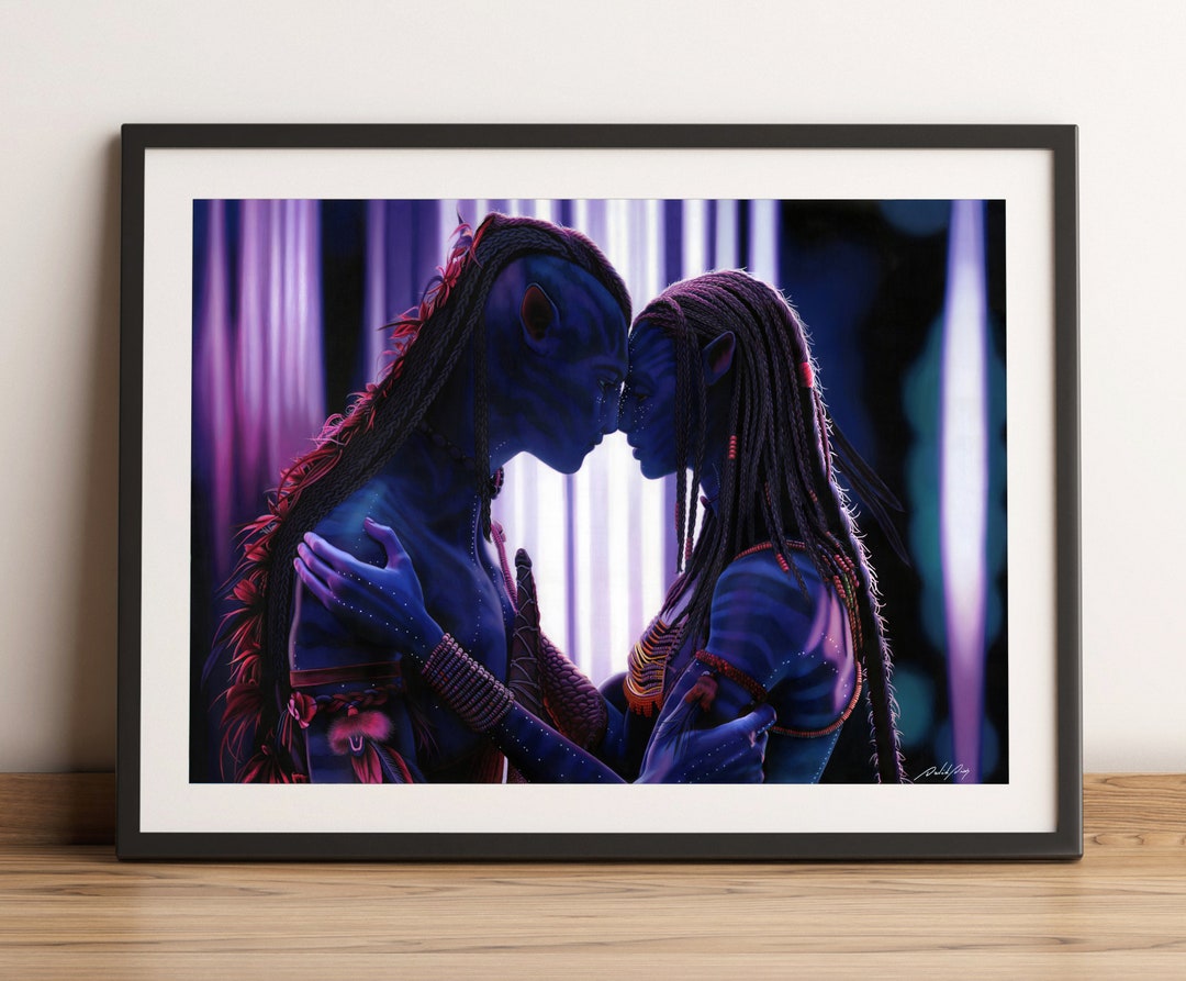 Neytiri & Jake Sully Premium Poster, Decorative Print - Etsy