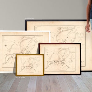 Old Map of Annan | Old Map Print | Annan Old Map, Annan Vintage Map ...