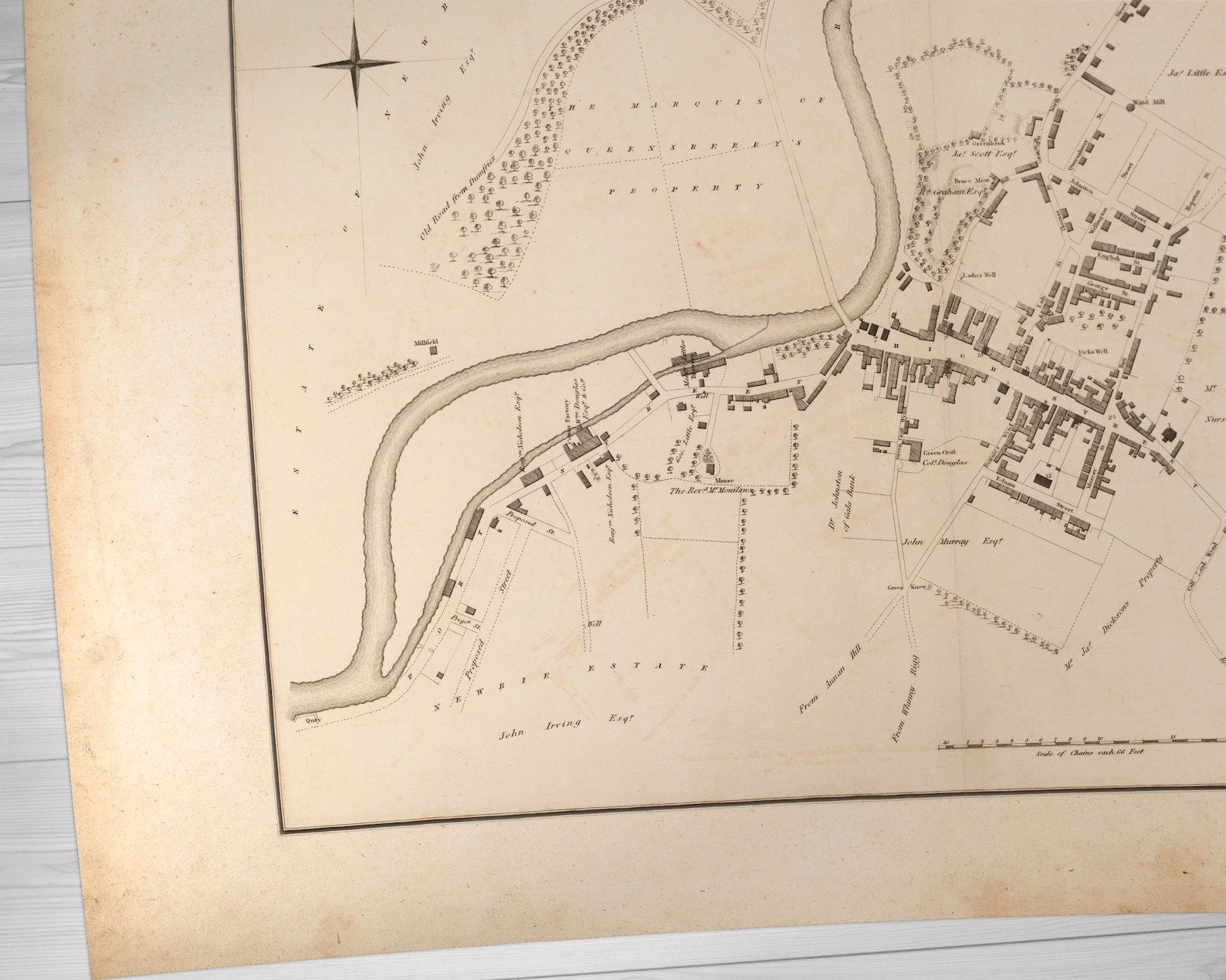 Old Map of Annan Old Map Print Annan Old Map, Annan Vintage Map, Annan ...