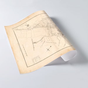 Old Map of Crieff | Old Map Print | Crieff Old Map, Crieff Vintage Map ...
