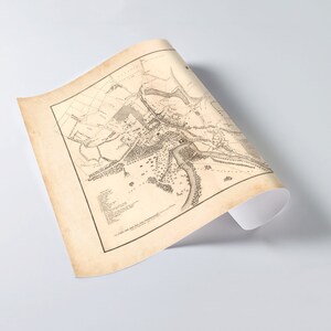 Old Map of Brechin | Old Map Print | Brechin Old Map, Brechin Vintage ...