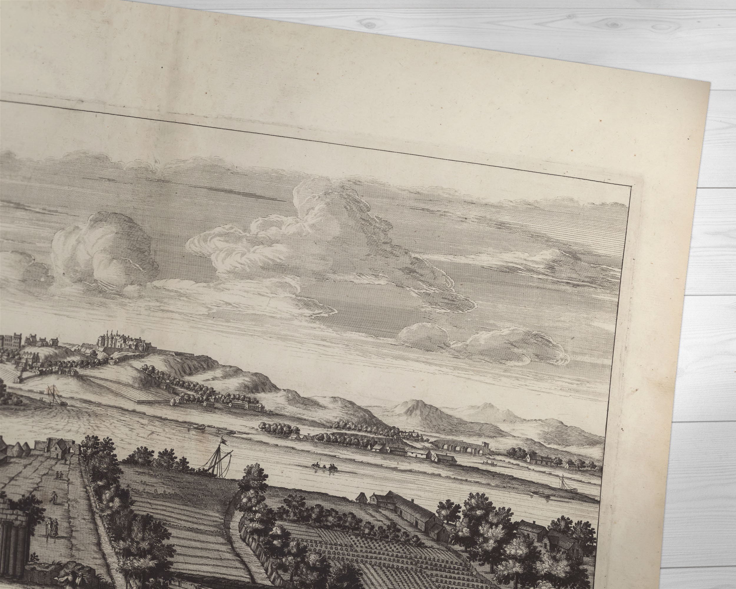 Stirling - the Prospect of the Town From the East | Historical Scottish ...